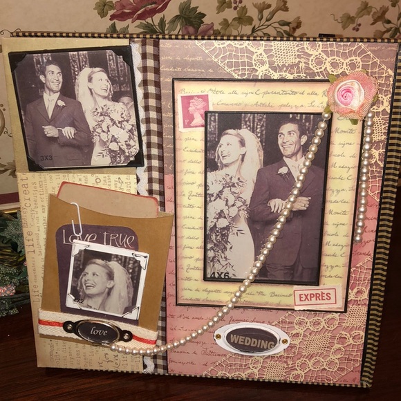 Accents | Set Of 3 Gorgeous Scrapbook Style Photo Frames | Poshmark